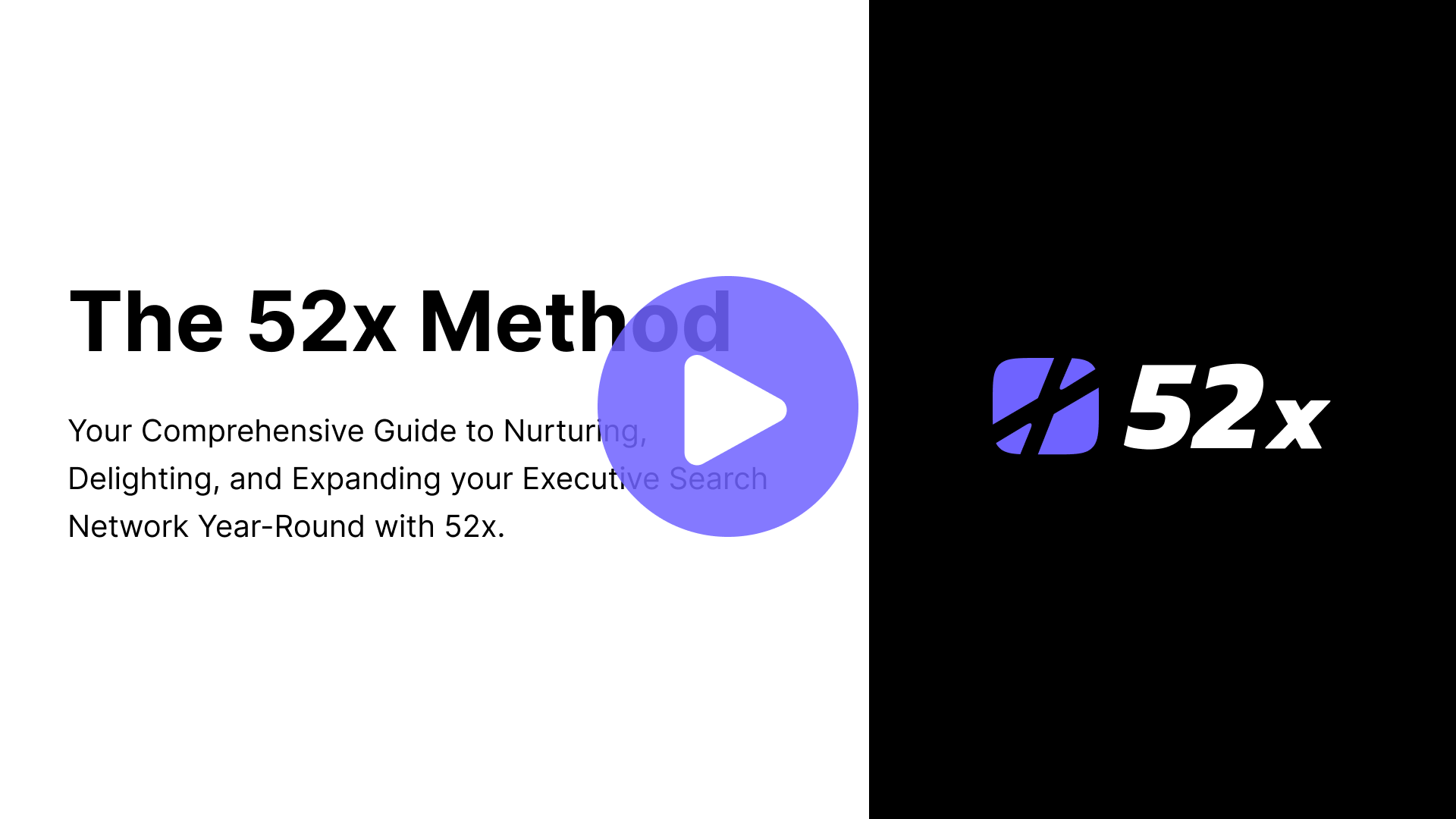 The 52x Method | A Modern Approach To Client Relationship Development ...